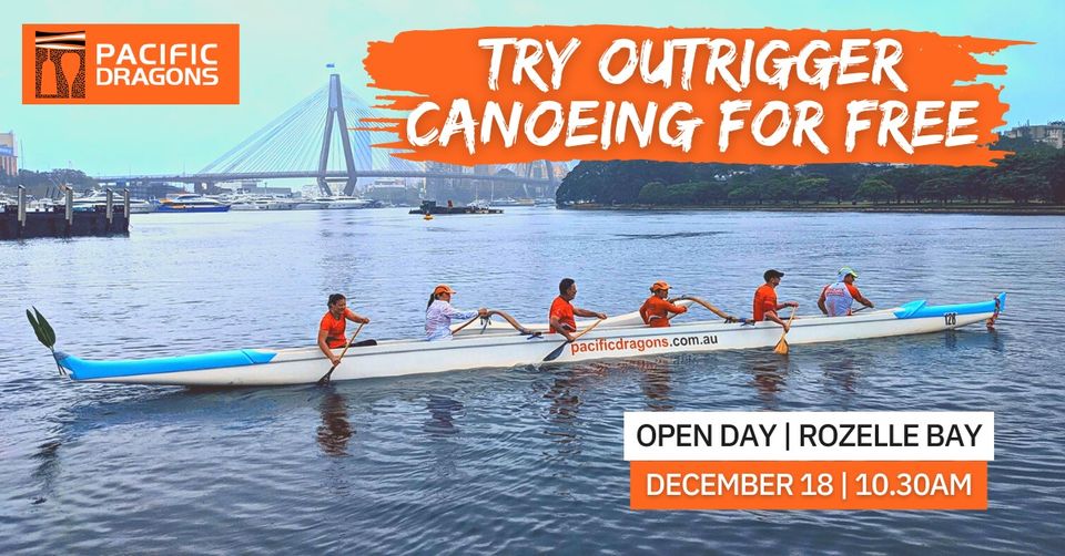 Rescheduled: Outrigging Open Day – Pacific Dragons